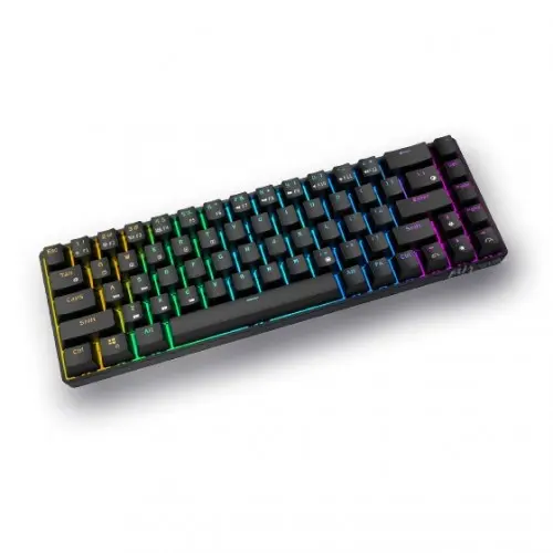 ROYAL KLUDGE RKG68 Hot Swappable Brown Switch Wireless Mechanical ...